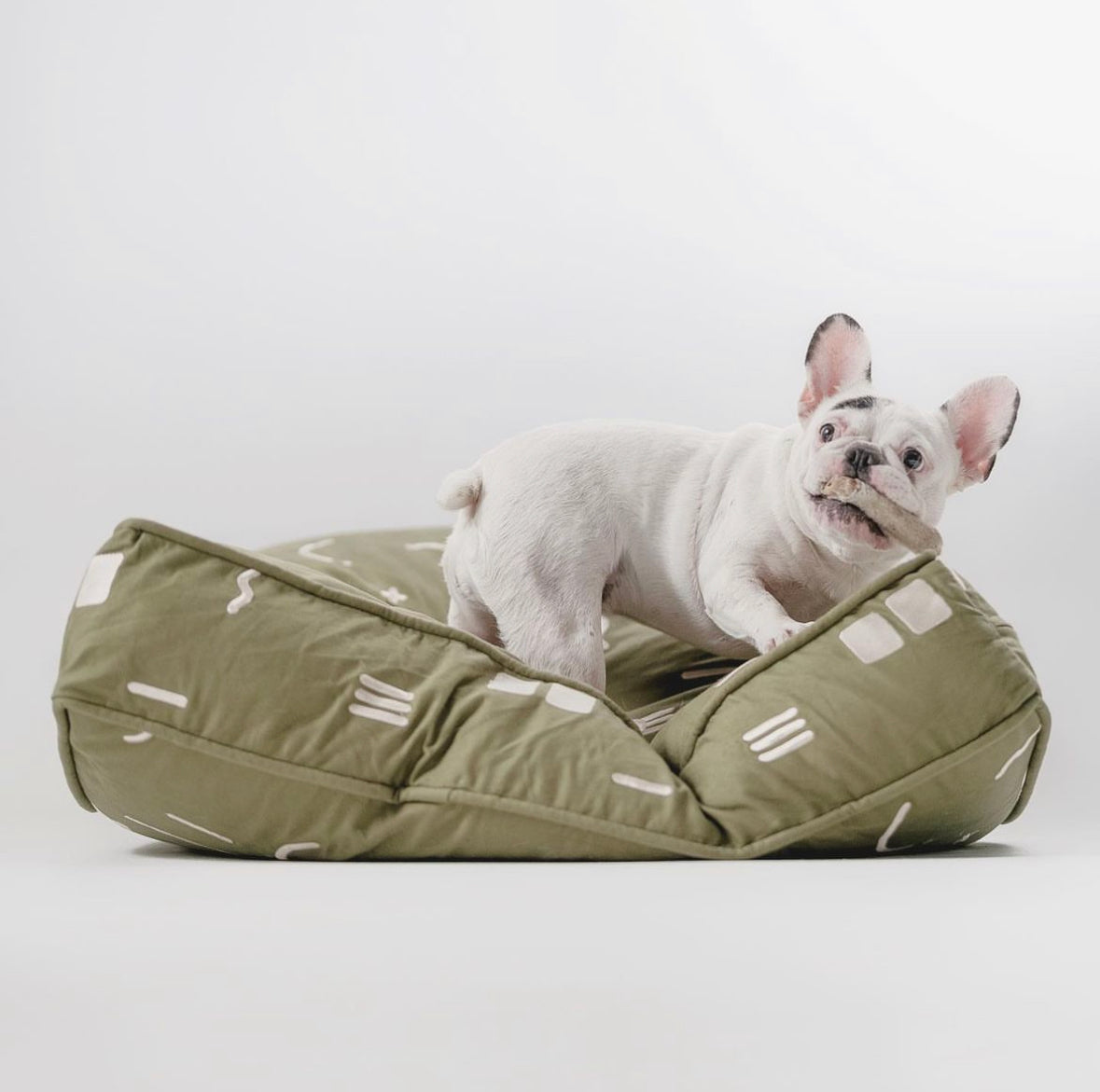 KIN Bed Rectangle - Small Tribes – KIN DOG GOODS