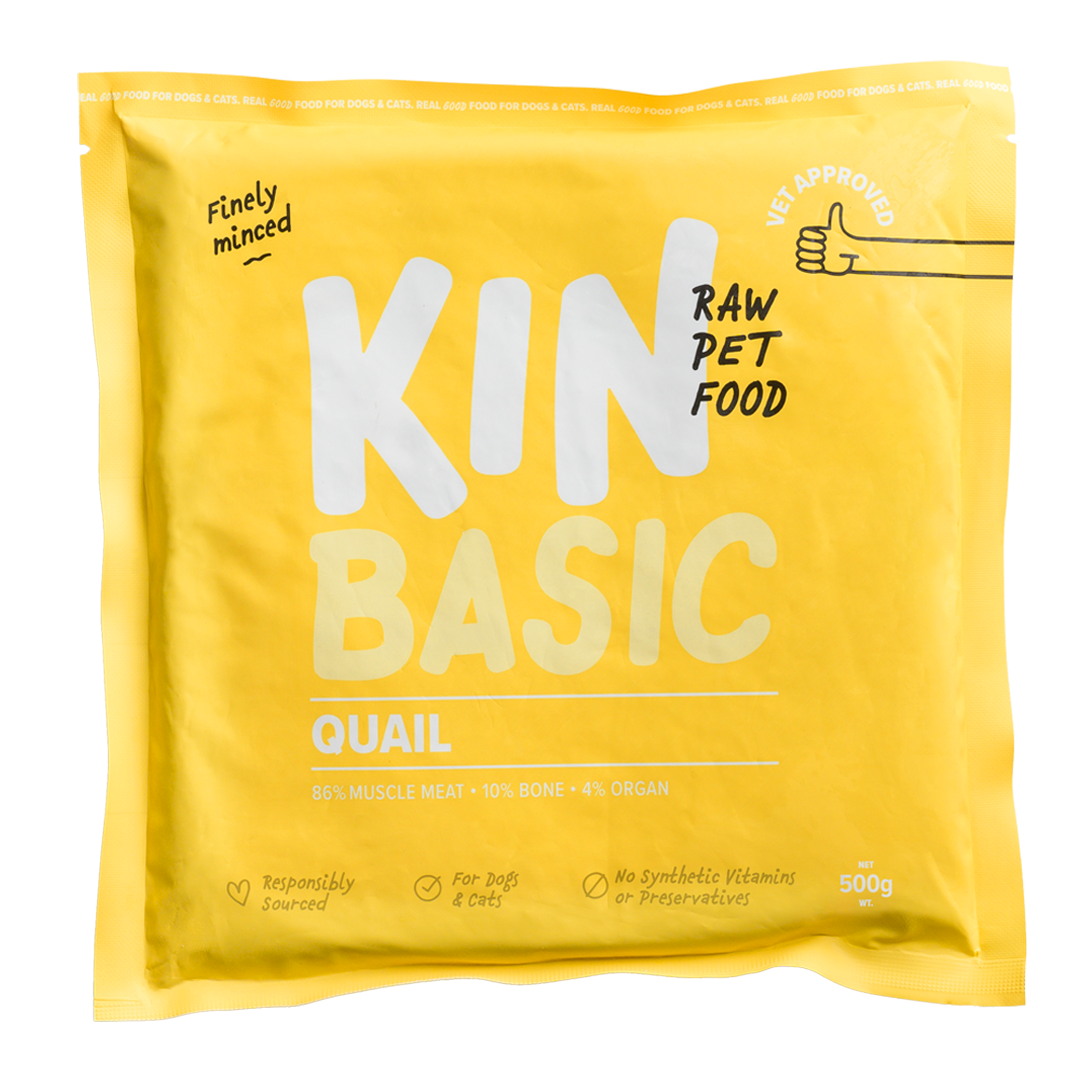 Basic Quail 500g – KIN DOG GOODS