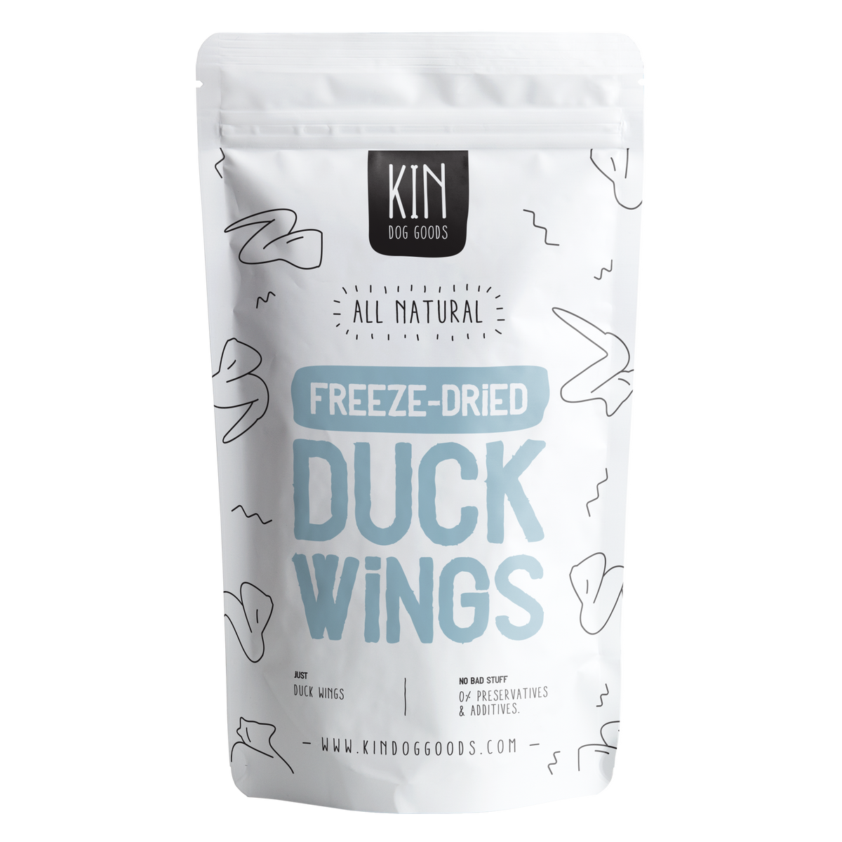 Freeze Dried Duck Wings – KIN DOG GOODS